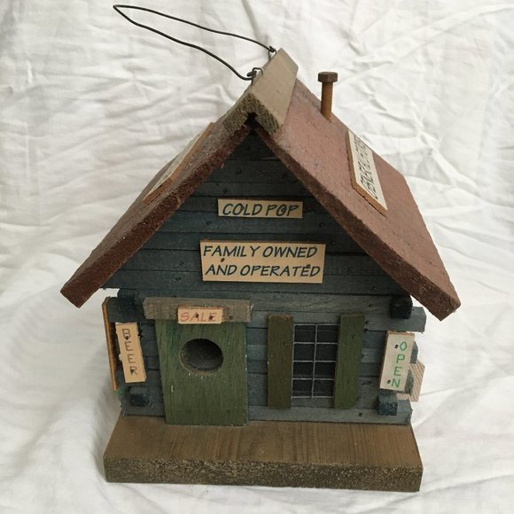 Vintage | Accents | Vtg General Store Birdhouse | Poshmark